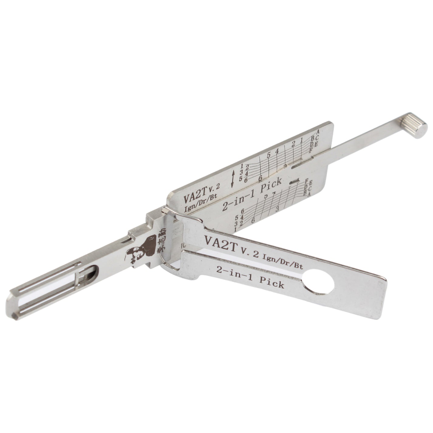 VA2 Original Lishi 2-in-1 Pick & Decoder – Key Library