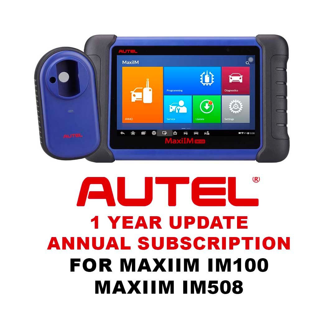 Autel 1 Year Update Subscription for MaxiIM IM100 / MaxiIM IM508 – Key ...
