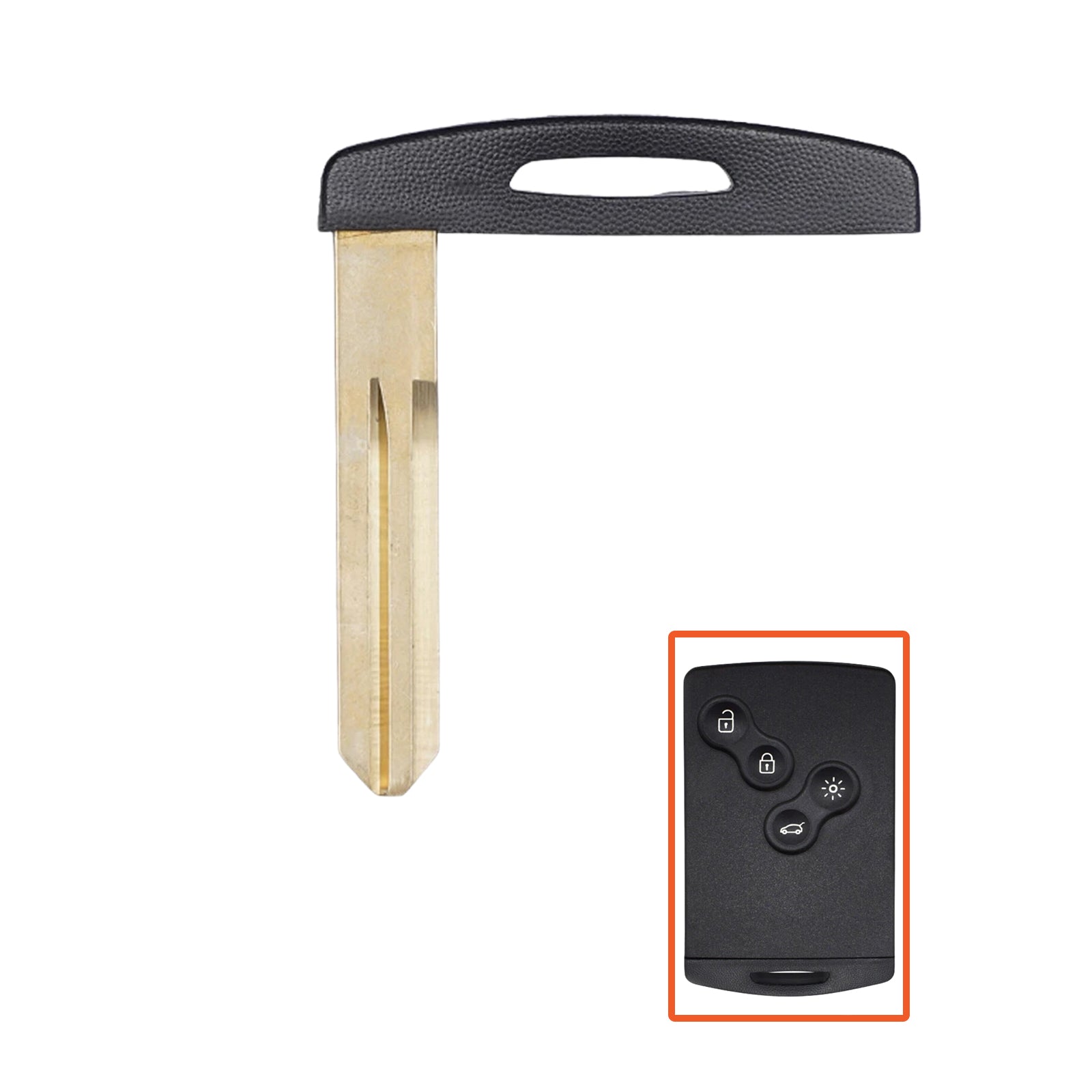 NSN14 Emergency Key Blade to suit Renault Key Cards – Key Library