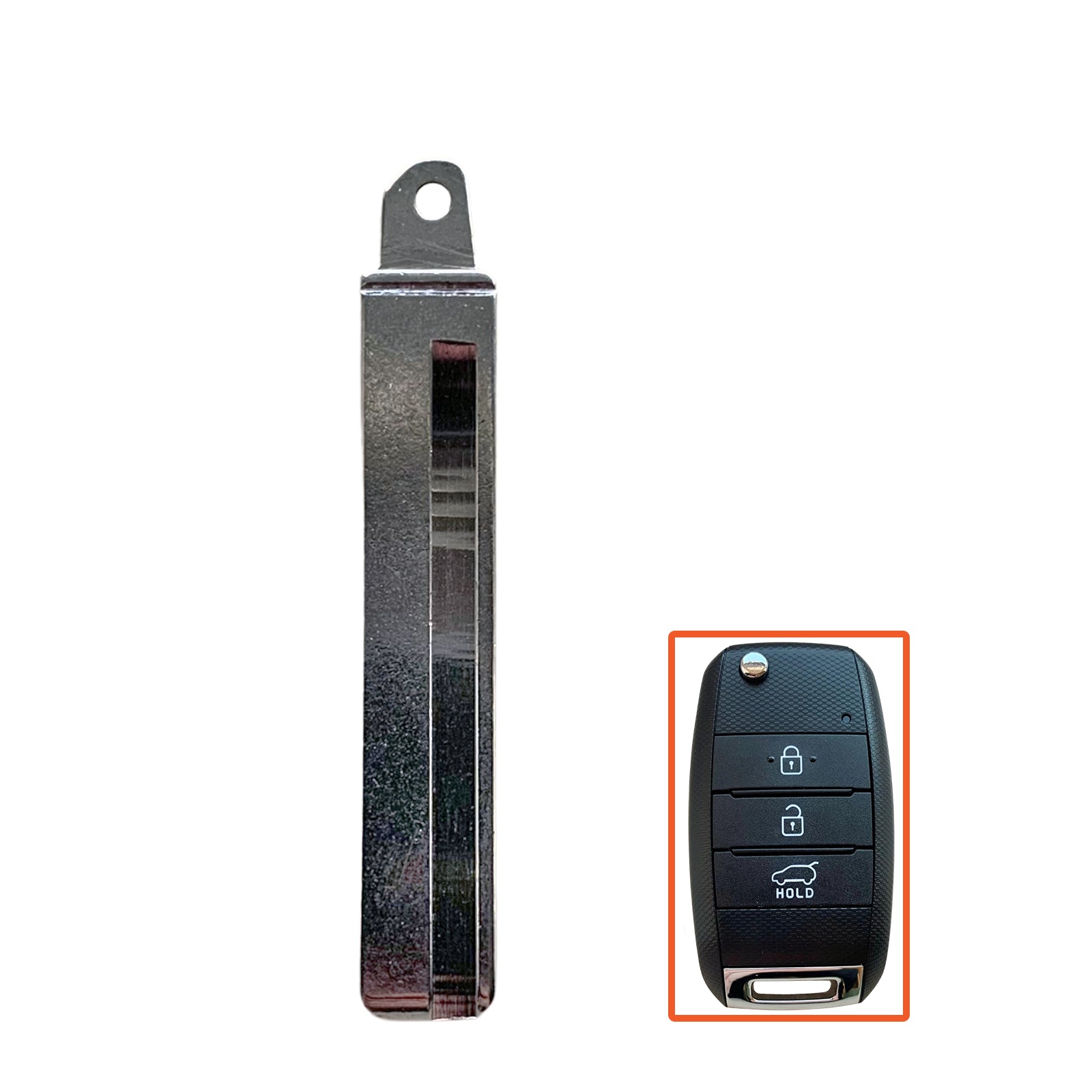 HYN17R Aftermarket Key Blade to suit OEM KIA Flip Remotes – Key Library