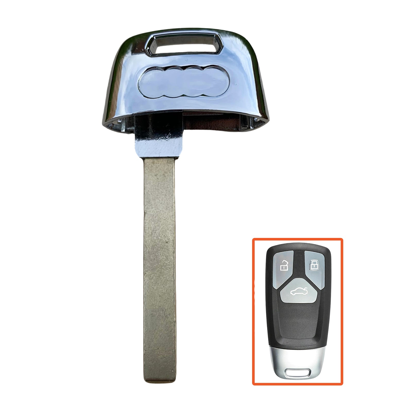 HU162 Emergency Key Blade for Audi Smart Remote – Key Library